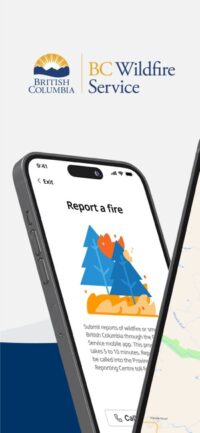 BC Wildfire Service mobile app provides real-time wildfire information - PFLA
